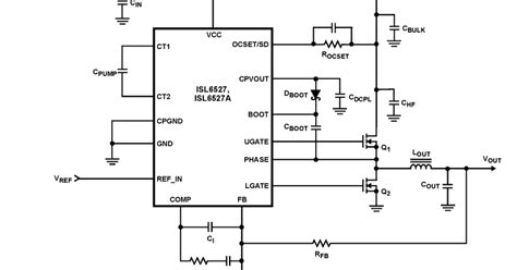 Isl6527a Single Synchronous Buck Pulse Width Modulation Pwm