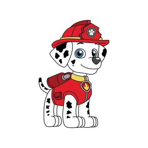 Marshall Paw Patrol 57059220 Vector Art At Vecteezy