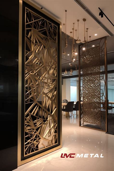 Modern Privacy Solutions Metal Slat Dividers For Stylish Seclusion