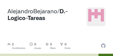 GitHub AlejandroBejarano D Logico Tareas