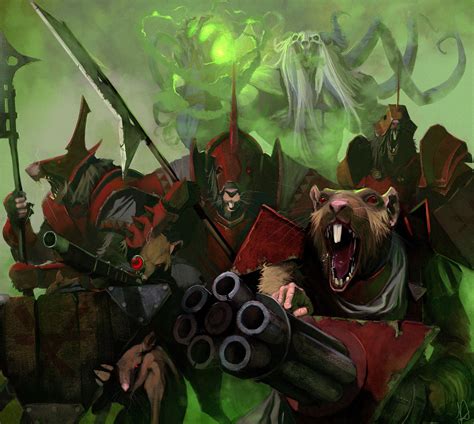 Artstation Skaven Vanguard Of The Vermntide Luis Del Real