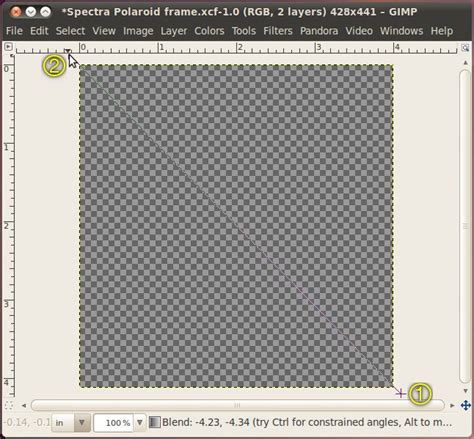 Ubuntu Digest Polaroid Frame Effect Using GIMP Update
