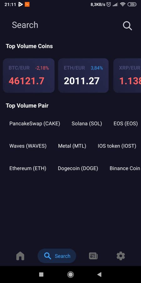 Cryptocurrency Tracker App 2021 Android Source Code By Mikodes