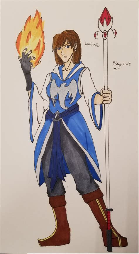 Lucicella Celestielle Human Mage By Tasteful Lewds On Newgrounds