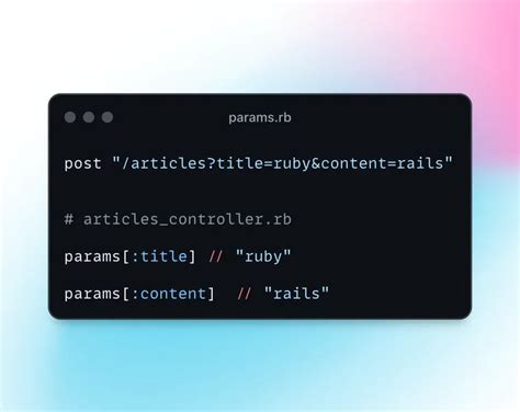 Understanding Rails Parameters