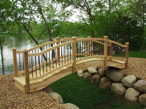Landscape Bridge Pedestrian Bridge Bj Style 16 Foot Bridge Garden