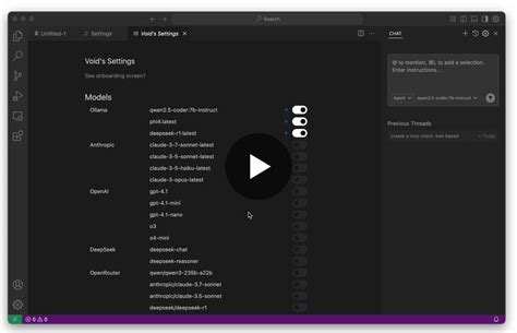 Opensource Ai Developerexperience Void Cursoride Hemanth Hm