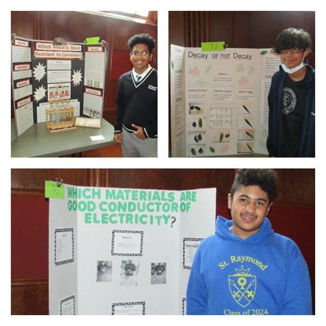 Science Fair Held For The First Time In Three Years St Raymond