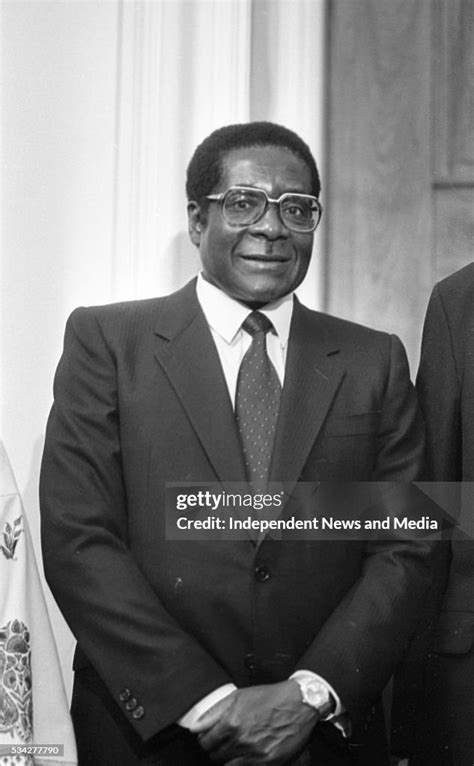 Robert Mugabe In Ireland 1983 News Photo Getty Images