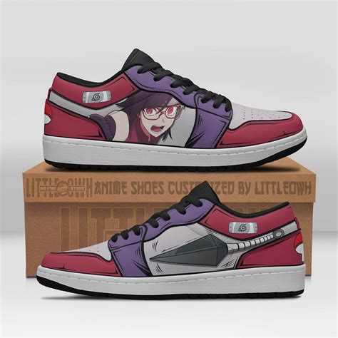 Boruto Sarada Uchiha Anime Shoes Custom Jd Low Sneakers By Seo Shoes Jun 2024 Medium