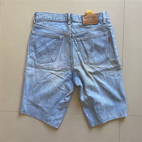 Edwin Cut Off Jorts Mens Fashion Bottoms Shorts On Carousell