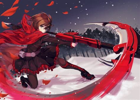 Ruby Rose RWBY Image By Mahosimaruu Zerochan Anime Image Board