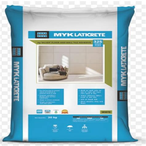 Myk Laticrete 325 Bag Packaging Size 20 Kg At ₹ 120bag In Kolhapur