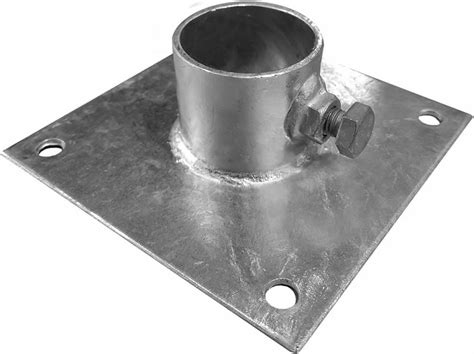 Steel Base Plate With Hole For Construction Site At ₹ 120piece In