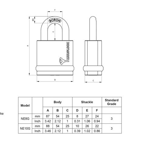 Mul T Lock 10mm High Security Integrator Padlock No Dust Cap M D Lock And Key