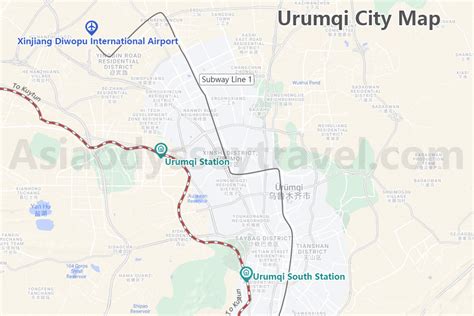 Urumqi Map Map Of Urumqi Xinjiang China Updated 2026