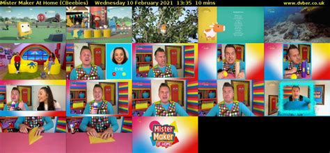 Mister Maker At Home Cbeebies 2021 02 10 1335
