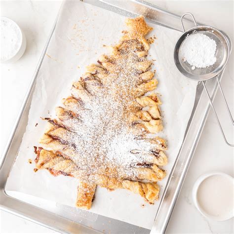 Puff Pastry Christmas Tree