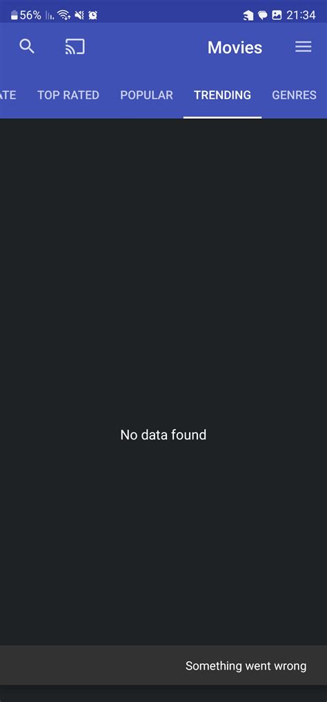 No Data Found Issue Popcorn Official Popcorn Android GitHub