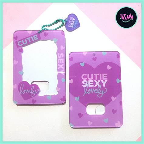 [tatiana Popstore] Cutie Sexy Lovely Photocard Holder Peanutopia