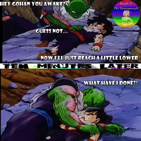 Gohan And Piccolo Meme By 18deadulybeauty18 On Deviantart