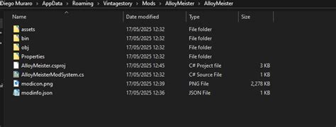 Incorrect Template Setup For Code Mods Mods And Mod Development Vintage Story
