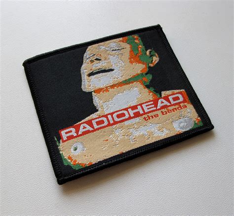 Radiohead The Bends Woven Patch