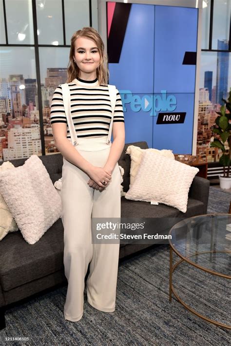 Millicent Millie Simmonds Visits People Tv On March 09 2020 In New News Photo Getty Images