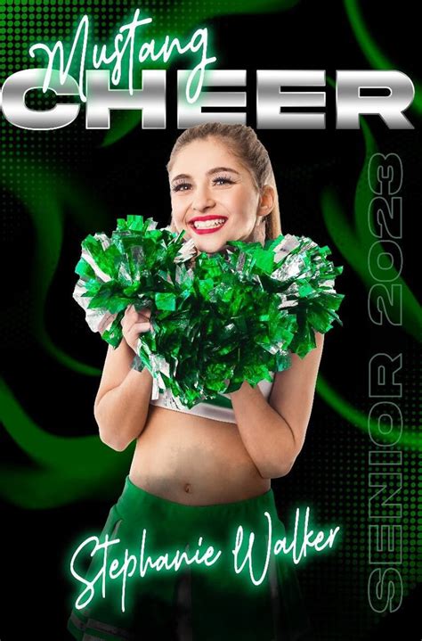 Cheer Poster Banner 24 X 36 5 Jpeg Color Options And 1 Layered