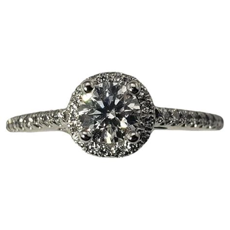 14 Karat Yellow Gold Diamond Engagement Ring Jagi Certified For Sale At