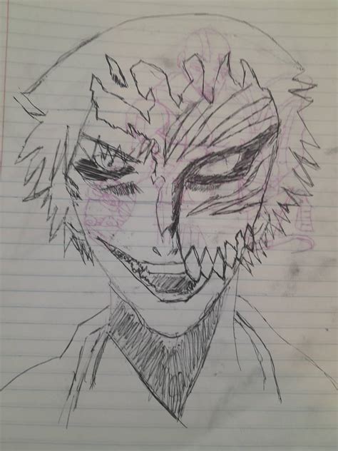 Inked Ichigi By 009thsintheos On Deviantart