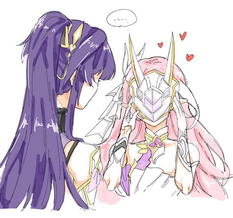 Raiden Mei Elysia Elysia And Raiden Mei Honkai And More Drawn By Ogenwn Danbooru