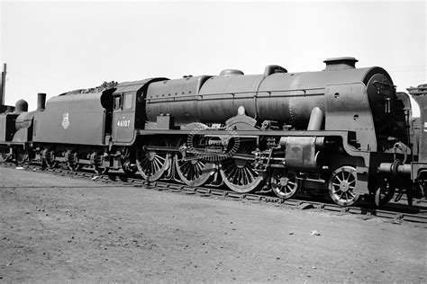 The Transport Library Br British Railways Steam Locomotive 46107 Class Stanier Lms Royal Scot