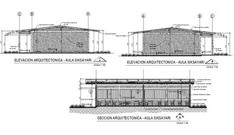 Foundation Detail Design Of Priority Housing Of 2 Levels Design