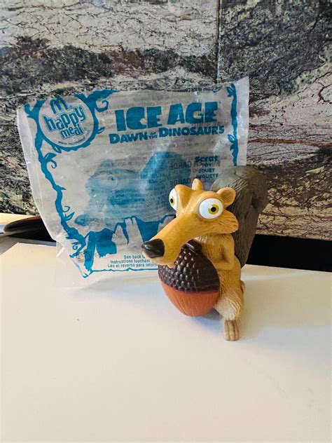 Ice Age Scrat Happy Meal Toy Etsy