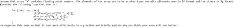 Solved Consider The Following Loop That Does It For Chegg