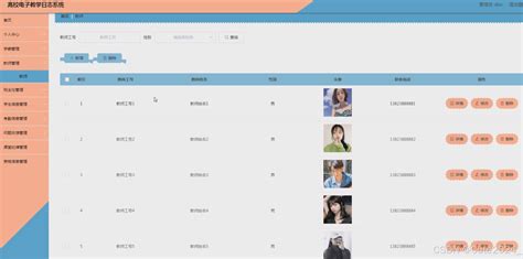 springboot高校电子教学日志系统nue2m（程序 源码 数据库 调试部署 开发环境） csdn博客