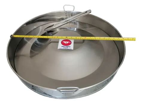 Comal Para Tacos Saldo De Remate Taquero Vendelon 60 Cm Plateado
