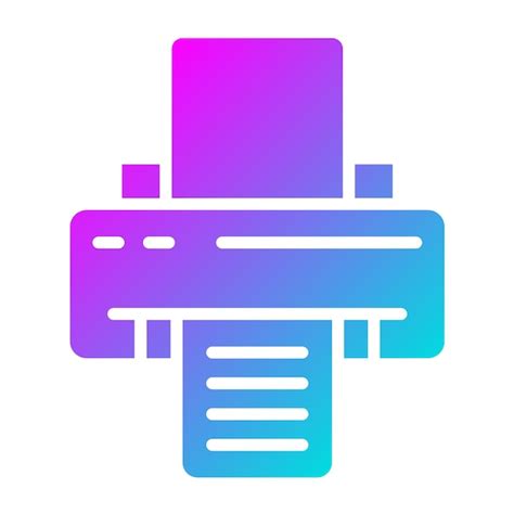 premium vector printer vector icon design illustration