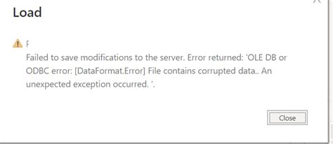 solved help needed with dataformat error file contains