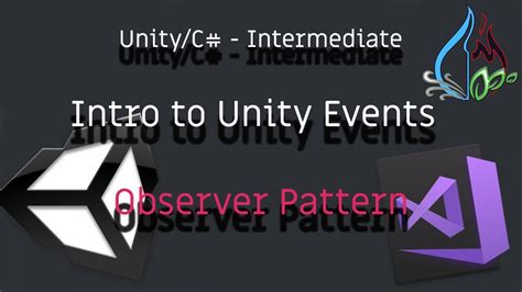 Unityc Intro To Unity Events Observer Programming Pattern Youtube