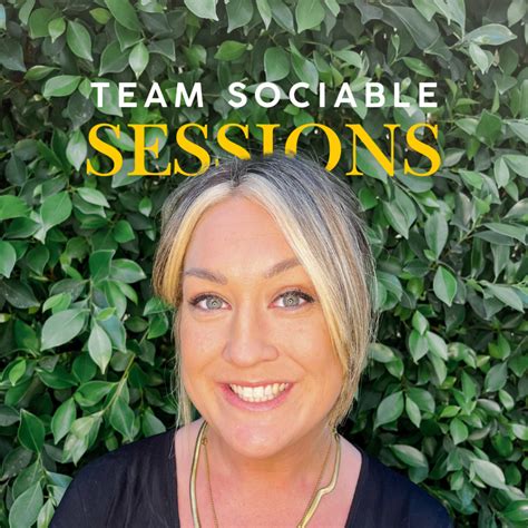 Team Sociable Session Meet Sara Williams Director Of Creator