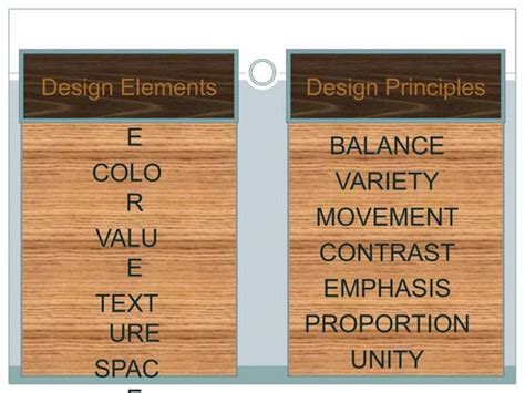Elements And Principles Of Art Design Powerpoint Pptx