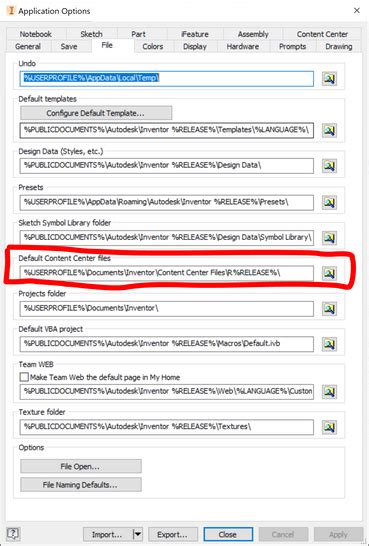 Solved Content Center Issue Autodesk Community