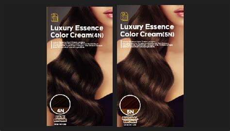 Hair Color Cream Luxury Essence Color Cream 4n 5n Hair Color