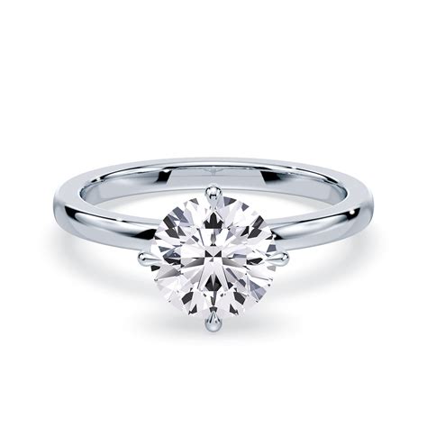 Compass Prong Ring Plum