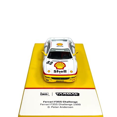 Modellino Auto Tarmac X Ixo 164 Ferrari F355 Challenge 82 1999