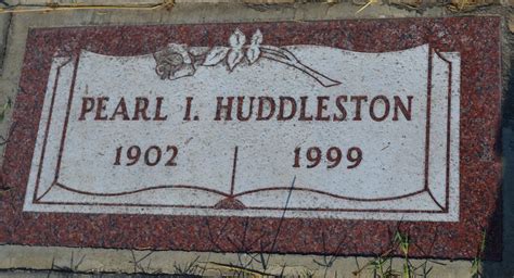 Pearl Inez Poe Huddleston 1902 1999 Find A Grave äreminne