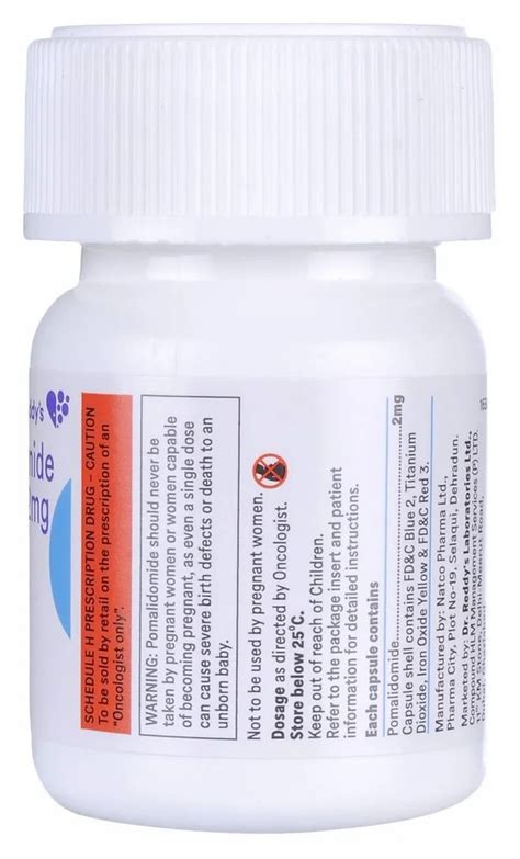 Pomired 2mg 21cap At ₹ 8300box Pomalidomide In Mumbai Id