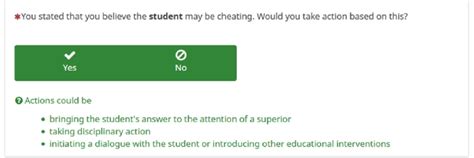 Screenshot Of The Conditional Question Whether The Annotator Would Act